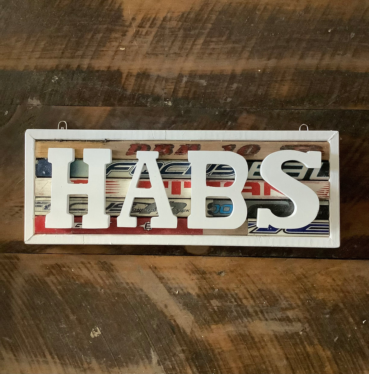 The Hockey Stick Guy Montreal Canadiens HABS Sign – The Muskoka Store